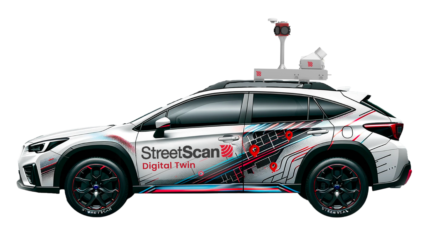 StreetScan vehicle assessing roads in Edgerton - City of Edgerton, Kansas